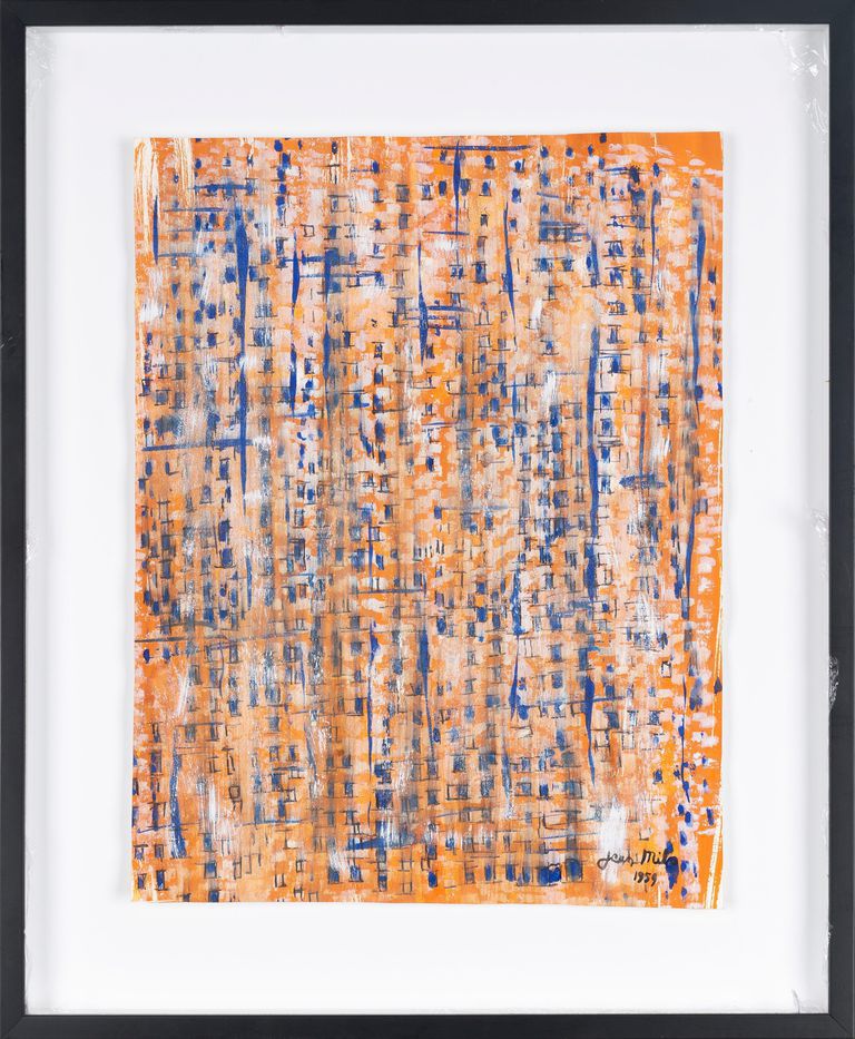 Emile Van Gindertael, (Jean Milo) ''Untitled Composition'' – ART100